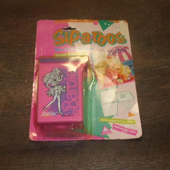 Barbie | Toys | Mattel Barbie Doll Sip A Roos Box Drink Holder 99 Mib ...